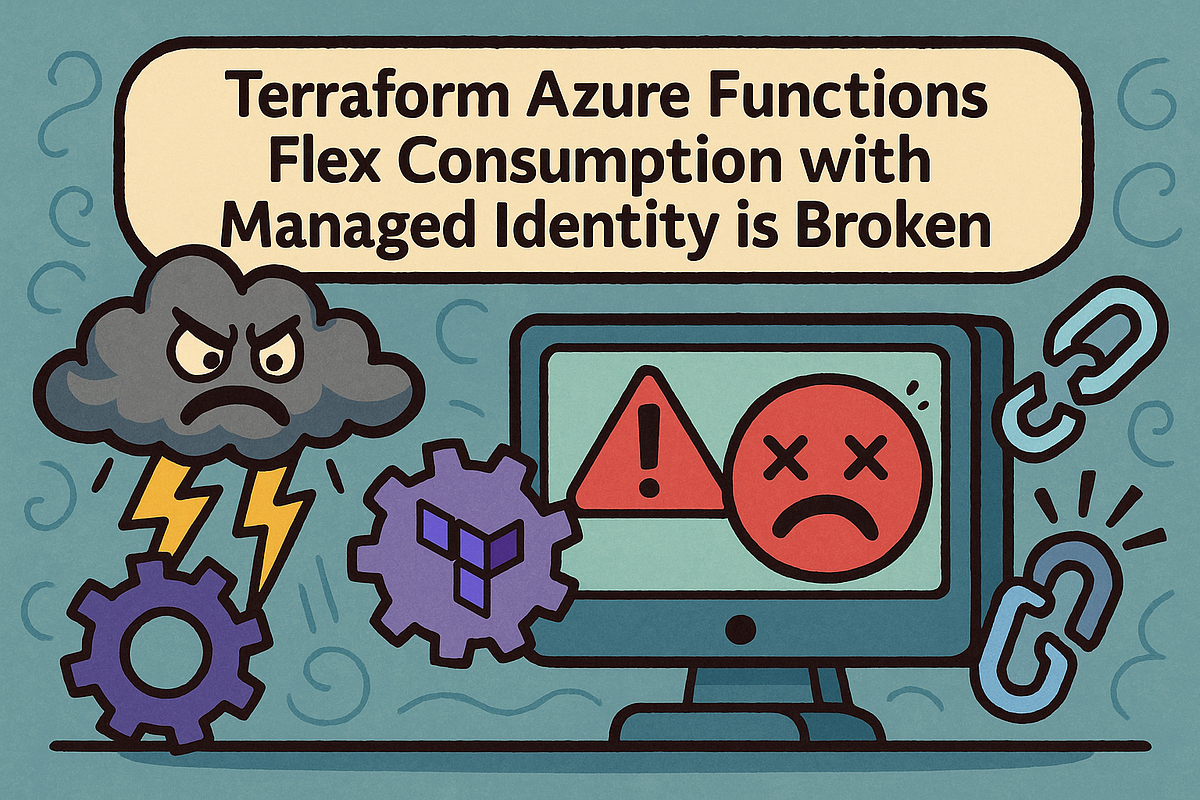 Azure Functions with Flex Consumption and Managed Identity is Broken | by Mark Tinderholt ...