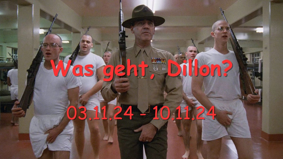 Was geht, Dillon? Wochenrückblick mit Trump, Achtsam Morden, The Cure und einer kaputten Ampel ...