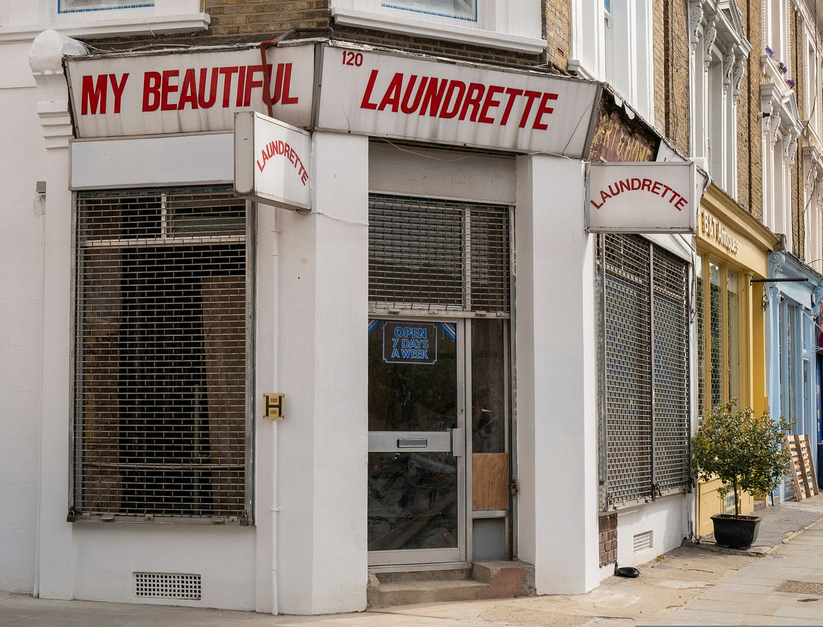 Clean Clothes: Presence And Grounding at My Beautiful Laundrette | by ...