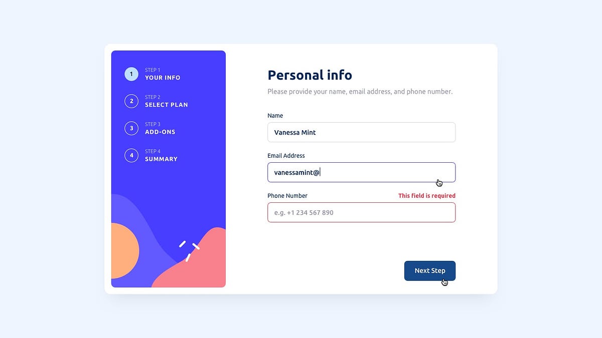 Streamlining User Interaction with Multi-Step Forms | by Favourdabit ...