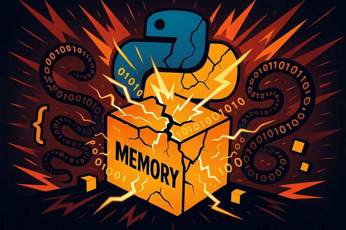 The Day I Tried to Bend Python’s Memory Model to My Will | by Zain Ahmad | Sep, 2025 | Python in ...