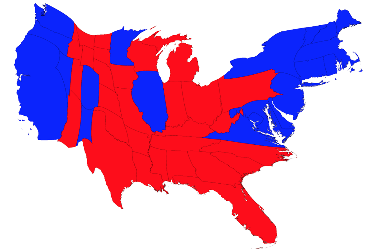 The Electoral College CREATES Flyover Country | by Ben Chapman | Extra ...