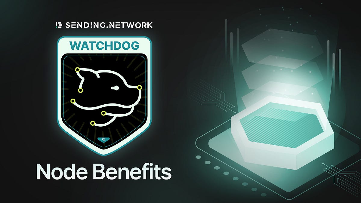 SendingNetwork Announces its WatchDog Node Sale | by Sending Labs | Medium