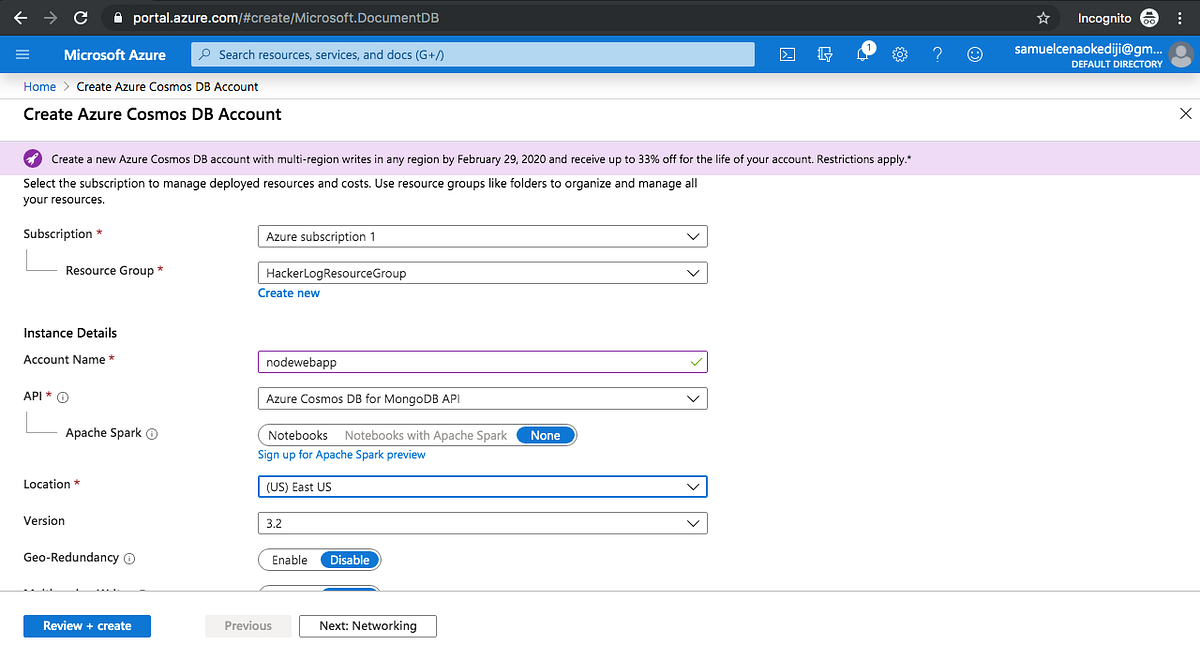 Deploying a NodeJS app to Azure App service 2 | by Samuel Oba | FAUN — Developer Community 🐾