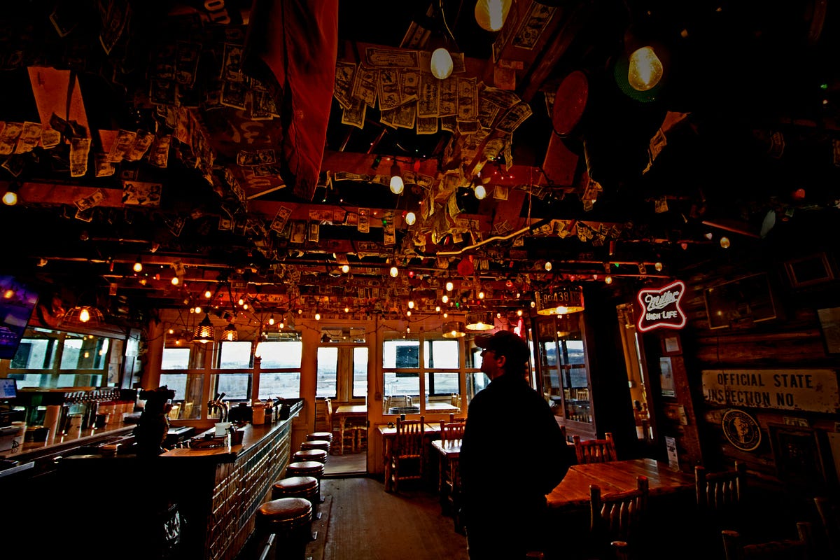 The Old Man in the Bar. Hey waitress, Serve me a cold one, From… | by ...