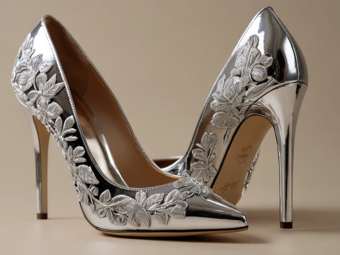 Silver Metallic Heels | by Alexander Bell | Apr, 2024 | Medium