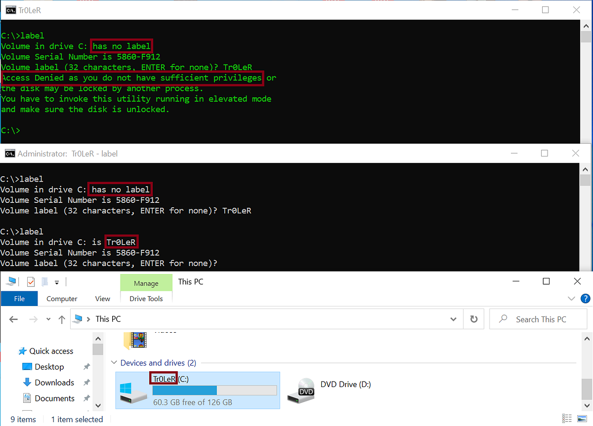 The Windows Process Journey — “label.exe” (Disk Label Utility) | by Shlomi Boutnaru, Ph.D. | Medium