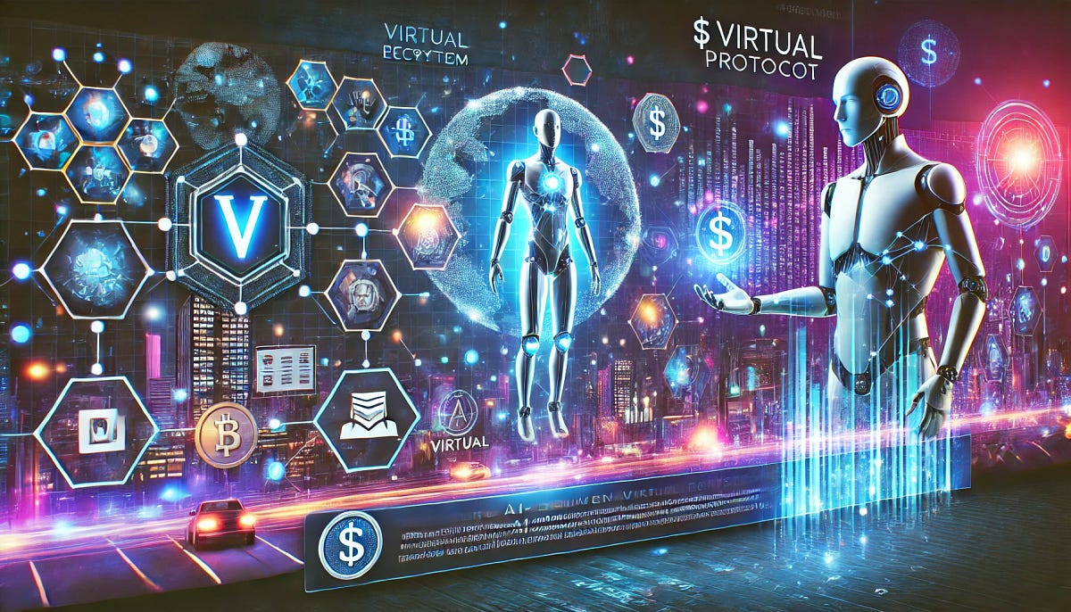 The Virtuals Protocol Ecosystem is a cutting-edge framework designed to integrate AI-driven ...