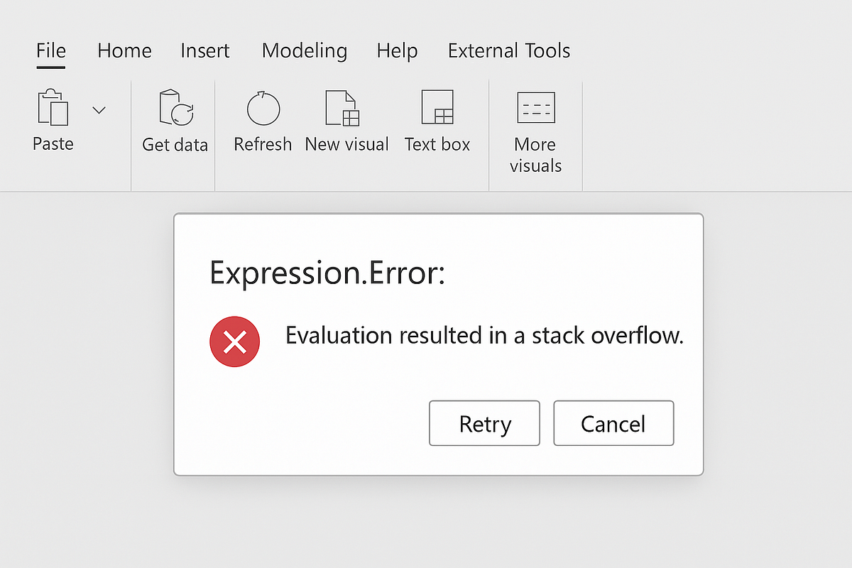 What To Do When Visual Shows “We Could Not Display the Visual” Error ...