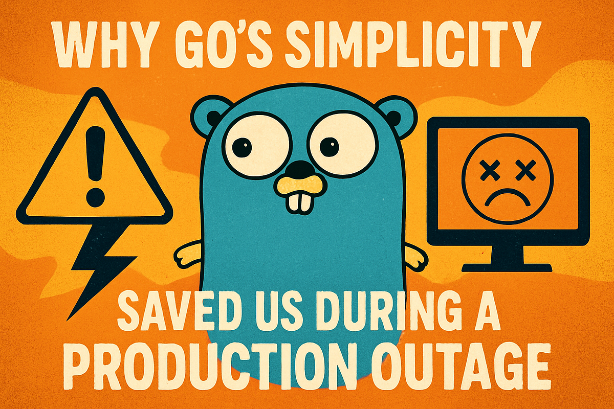 Why Go’s Simplicity Saved Us During a Production Outage | by Aayush Tiwari | Aug, 2025 | Medium