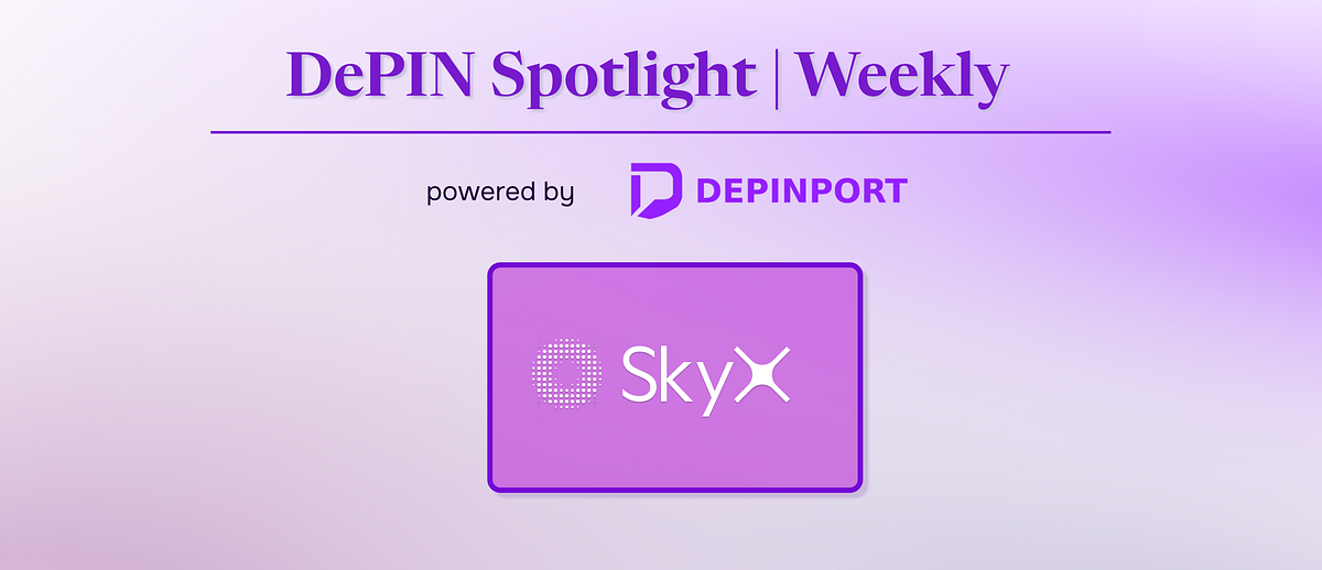 Depinport Weekly Spotlight | SkyX: A Community-Driven Decentralized ...