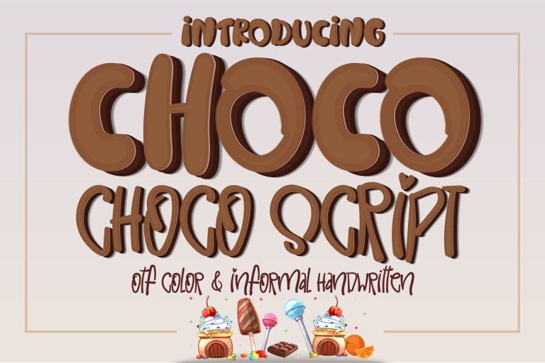 Choco Script Font | by kaisunnan8 | Aug, 2024 | Medium