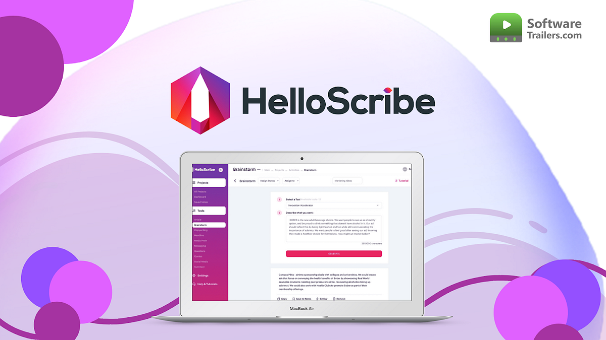 Use AI-powered tools to produce fresh ideas for PR, marketing, and advertising initiatives with ...