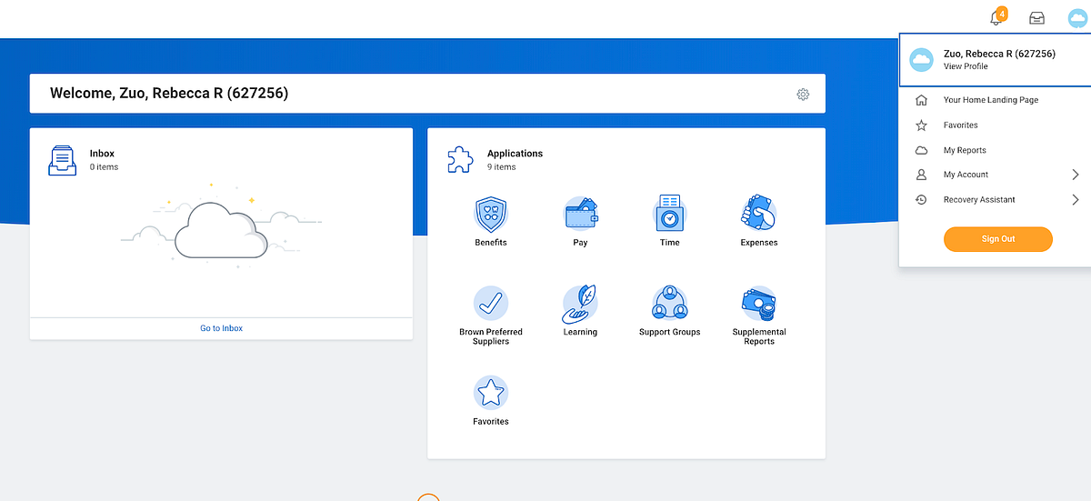 UI/UX Critique: Workday. Workday is a platform that is used by… | by ...