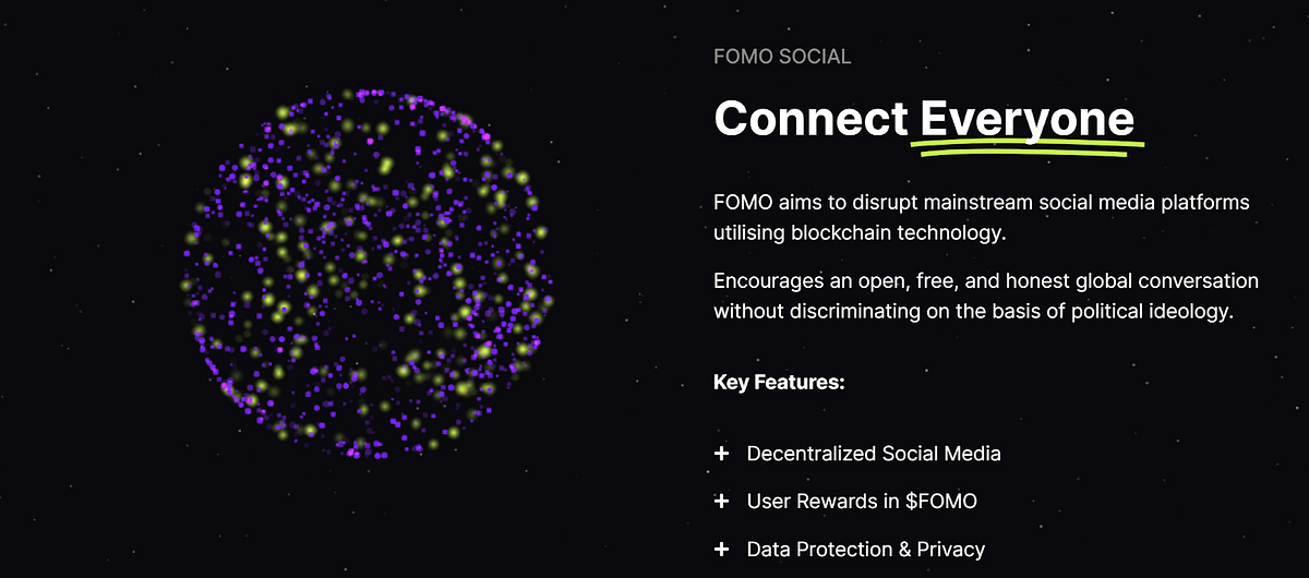 FOMO Network: The network to build next generation social media ...