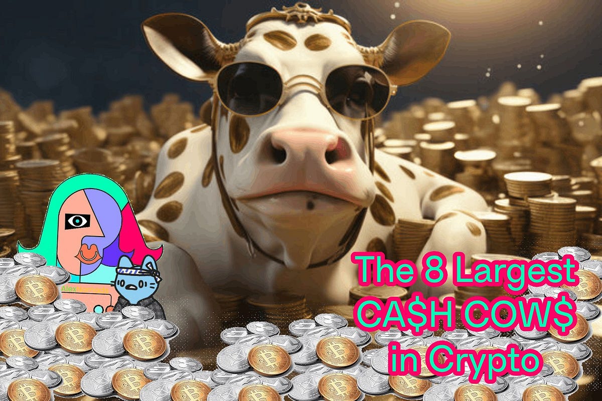 The 8 Largest Cash Cows in Crypto: How They Rake in the Big Bucks | by Alessandro S. Capezza ...