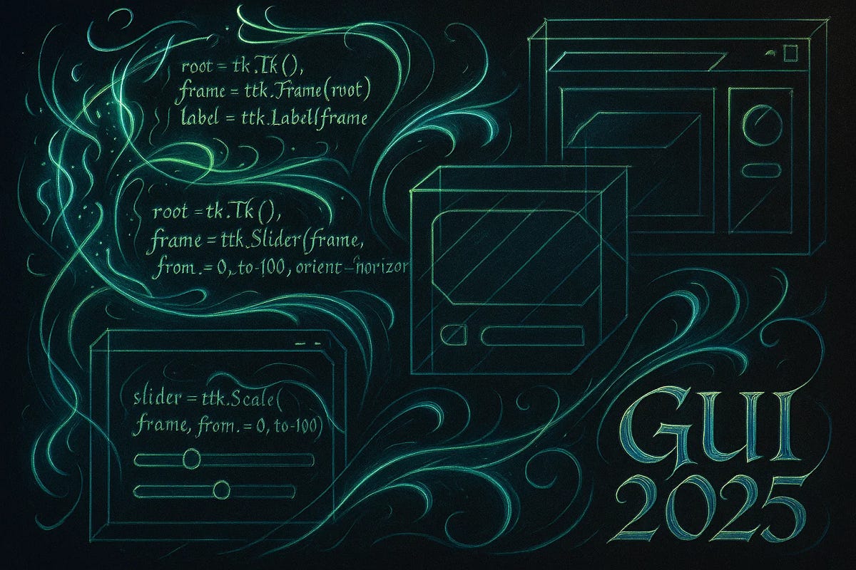 11 Python Libraries for Building GUIs in 2025 | by Abdur Rahman | Sep, 2025 | Python in Plain ...