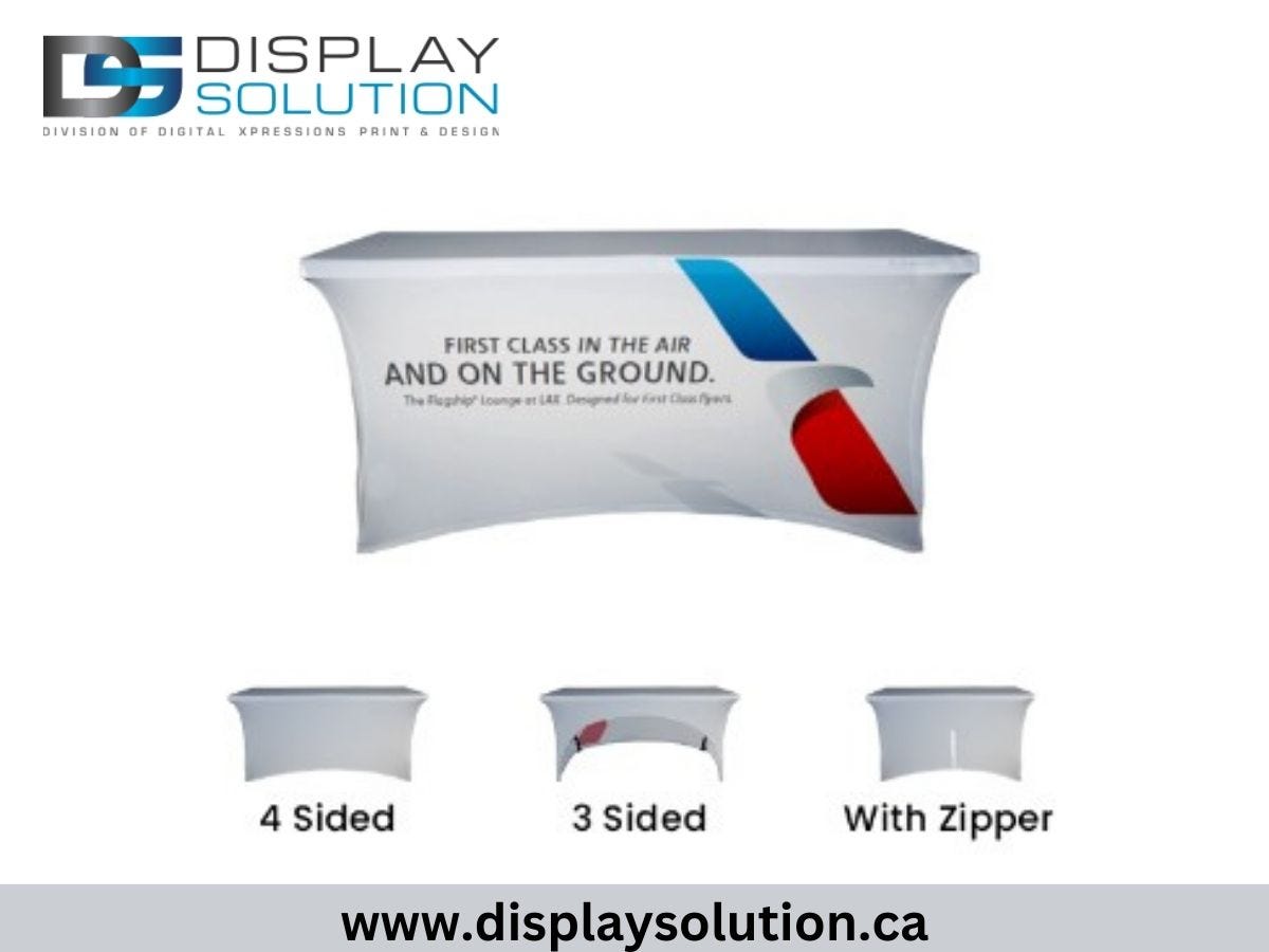 Enhance Your Display Tradeshow Table Covers Are Essential | by Display ...