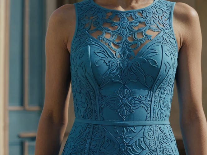 Bright Blue Midi Dresses | by Delmar Clay | Medium