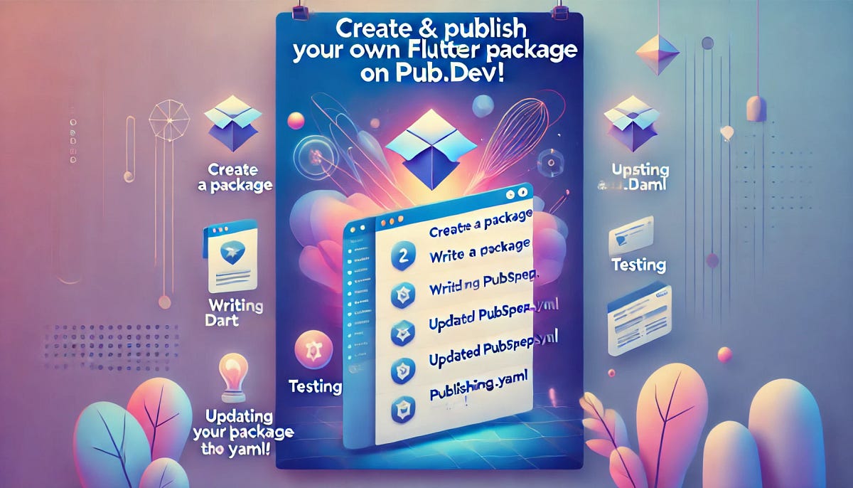 🚀 Create & Publish Your Own Flutter Package on pub.dev | by Pankaj Ram ...