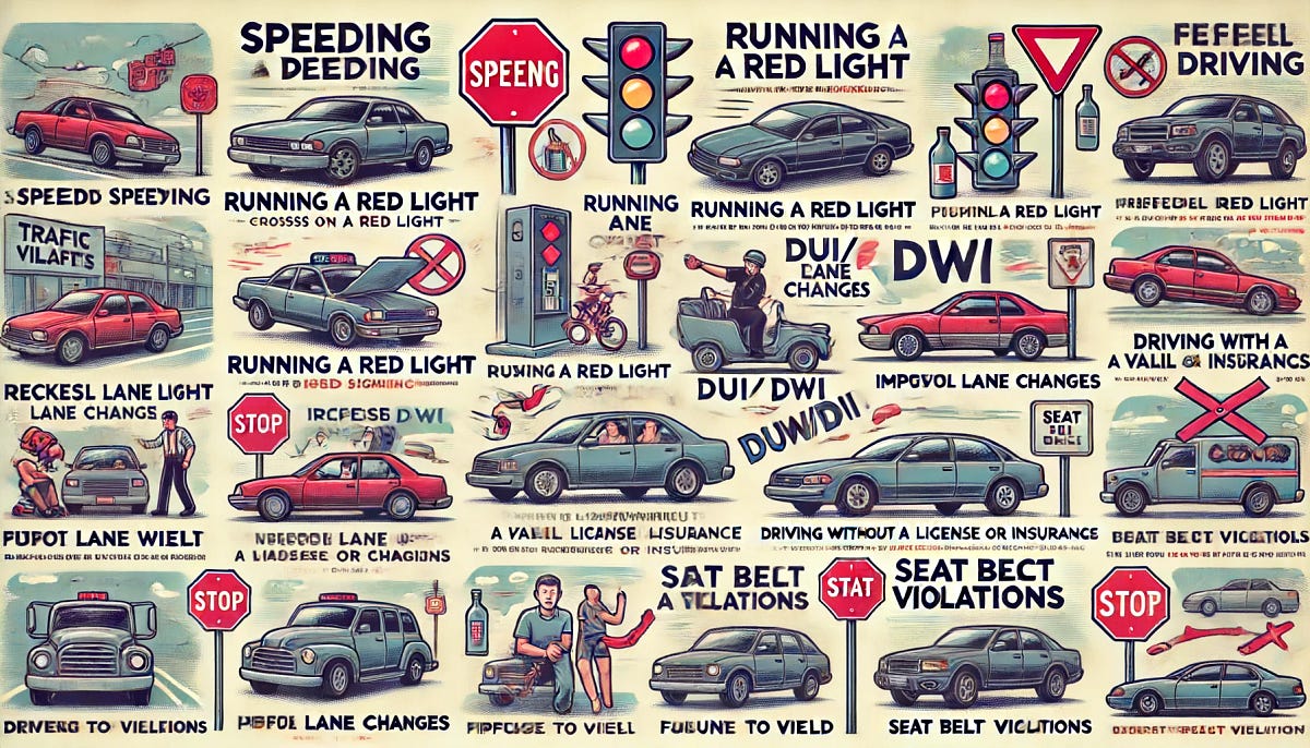 Common Traffic Violations and How to Fight Them in Court | by Gil Berry ...