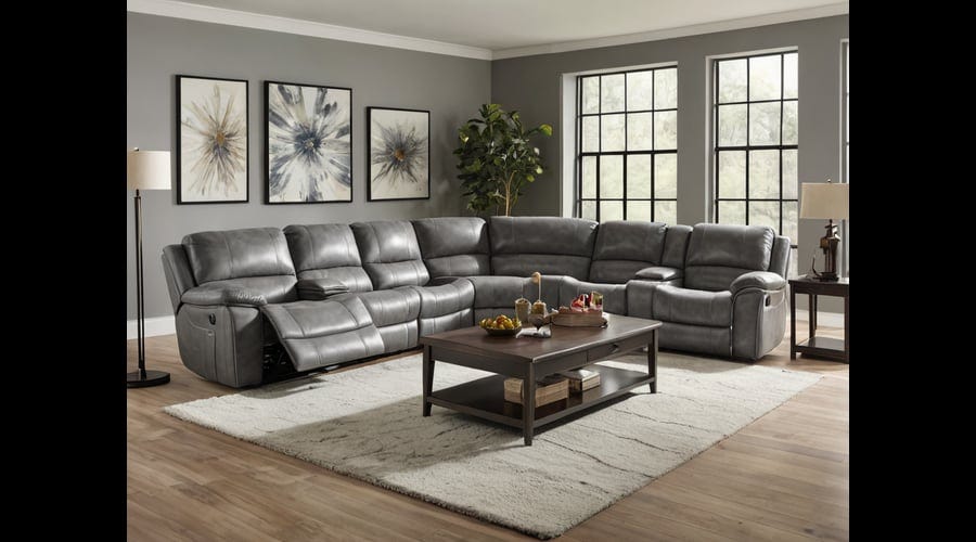 Grey Reclining Sectional | by Asher Lawson | Medium
