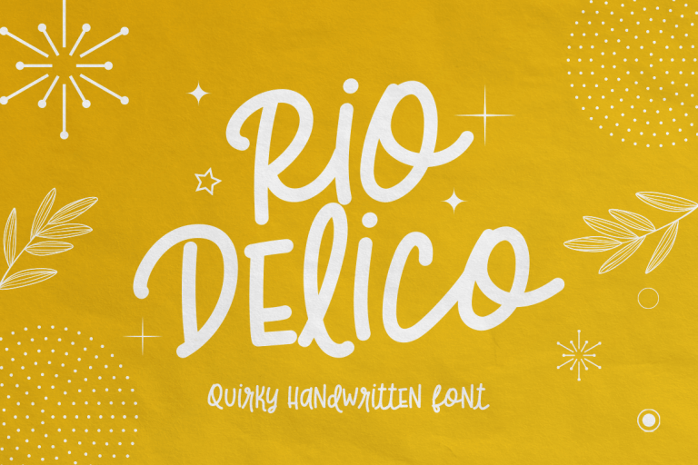 Rio Delico Font | by Kaitooon | Sep, 2024 | Medium
