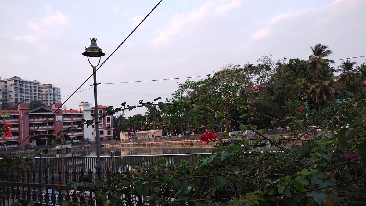 Vaddem Lake: The Jewel of Vasco. Vaddem Lake in the town of Vasco in ...