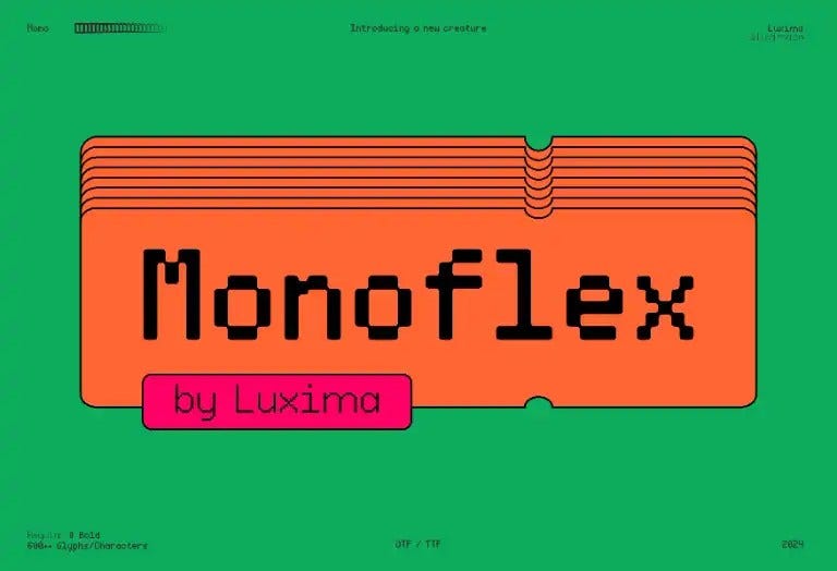 Monoflex Font | by kaisunnan8 | Aug, 2024 | Medium