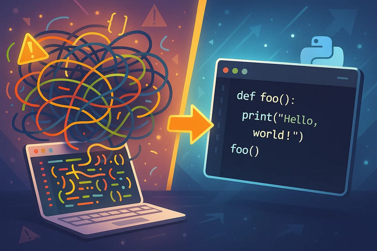 Why Writing Less Python Code Often Means Writing Better Code | by Zain Ahmad | Codrift | Sep ...