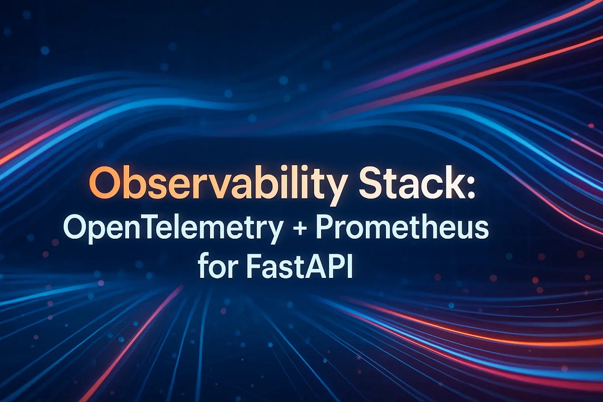 Observability Stack: OpenTelemetry + Prometheus for FastAPI | by Tera Byte 26 | Write A Catalyst ...