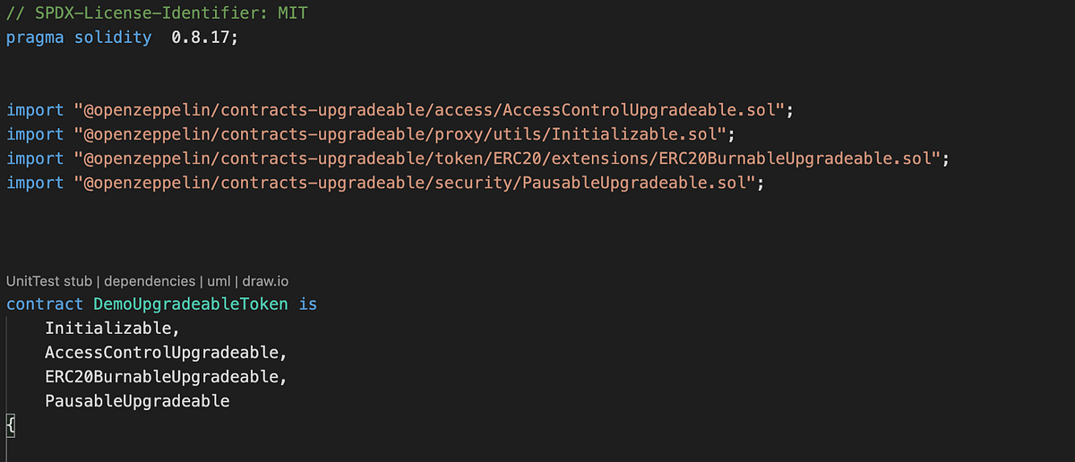 Multiple Inheritance in OpenZeppelin Contracts Upgradeable | by Erengn | CoinsBench