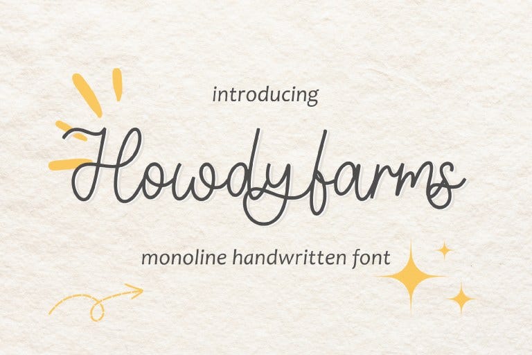 Howdyfarms Font | by Kaitooon | Sep, 2024 | Medium