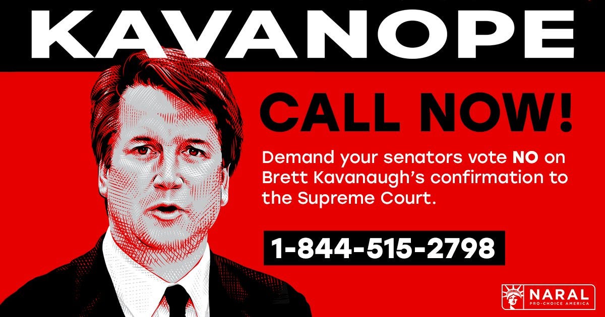 Brett Kavanaugh’s Lies Have Now Been Exposed | by NARAL | Medium