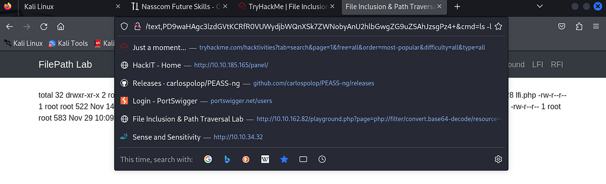 Walkthrough on Tryhackme room“ File Inclusion, Path Traversal” | by Shayambhavi Bakshi | Medium