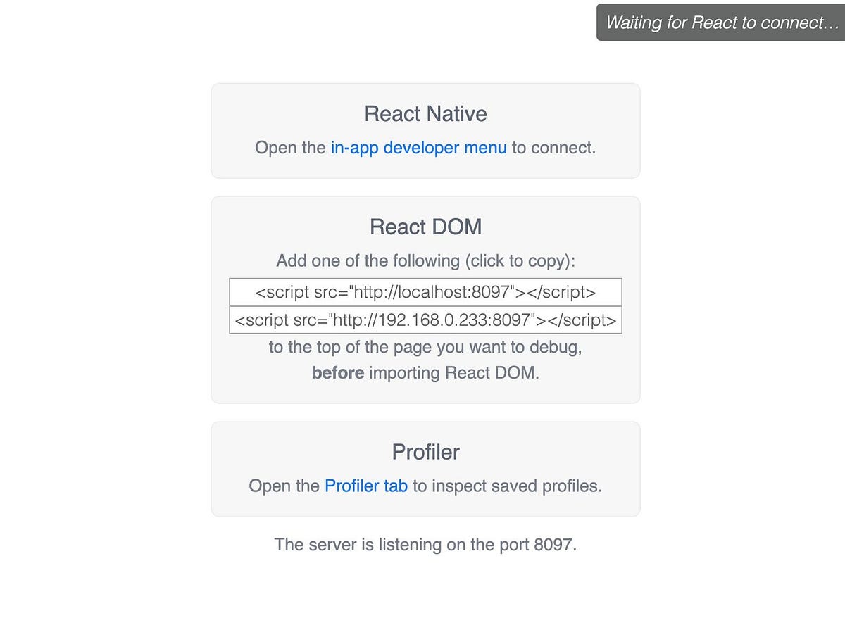 reactjs debugging safari browser | Medium