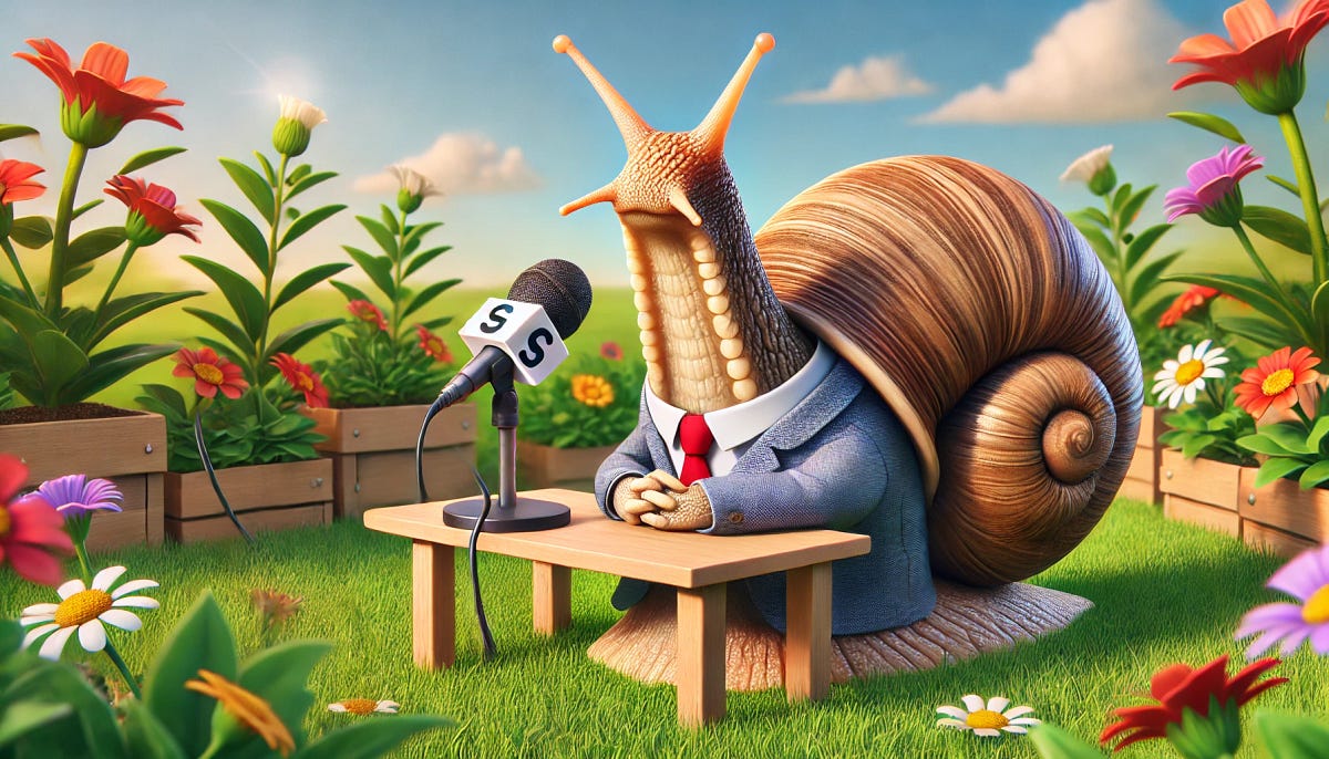 Tales of the Snail. A budding amateur journalist takes his… | by ...