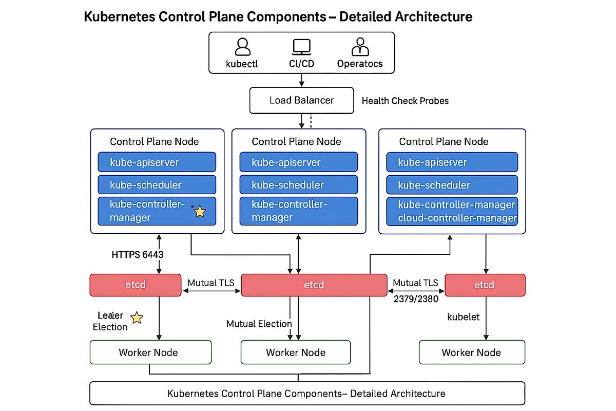 Building High-Availability Kubernetes Control Plane Architecture for 99 ...