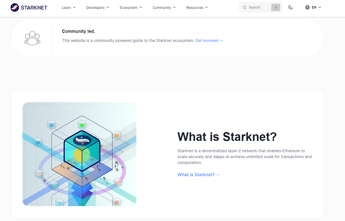 STARKNET. Many of you have heard of Starknet. I… | by noderra | Medium