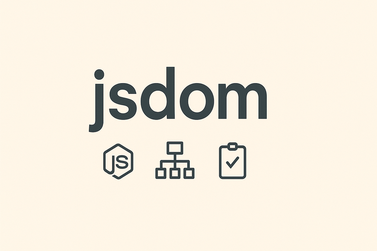 jsdom Made Simple: Run DOM Code in Node.js 🧪 | by Xiuer Old | CodeToDeploy | Medium