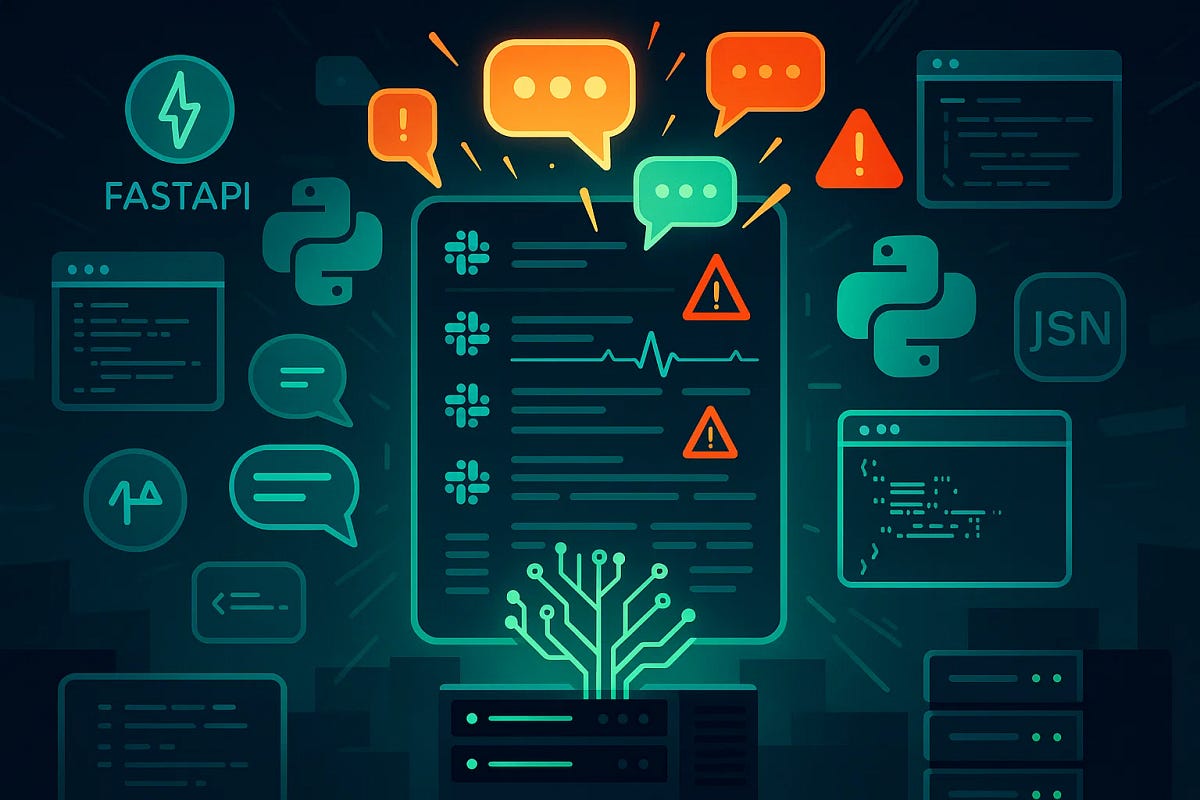 How I Built A Real Time Slack Monitor Using Python And Fastapi By Zain Ahmad Python In Plain
