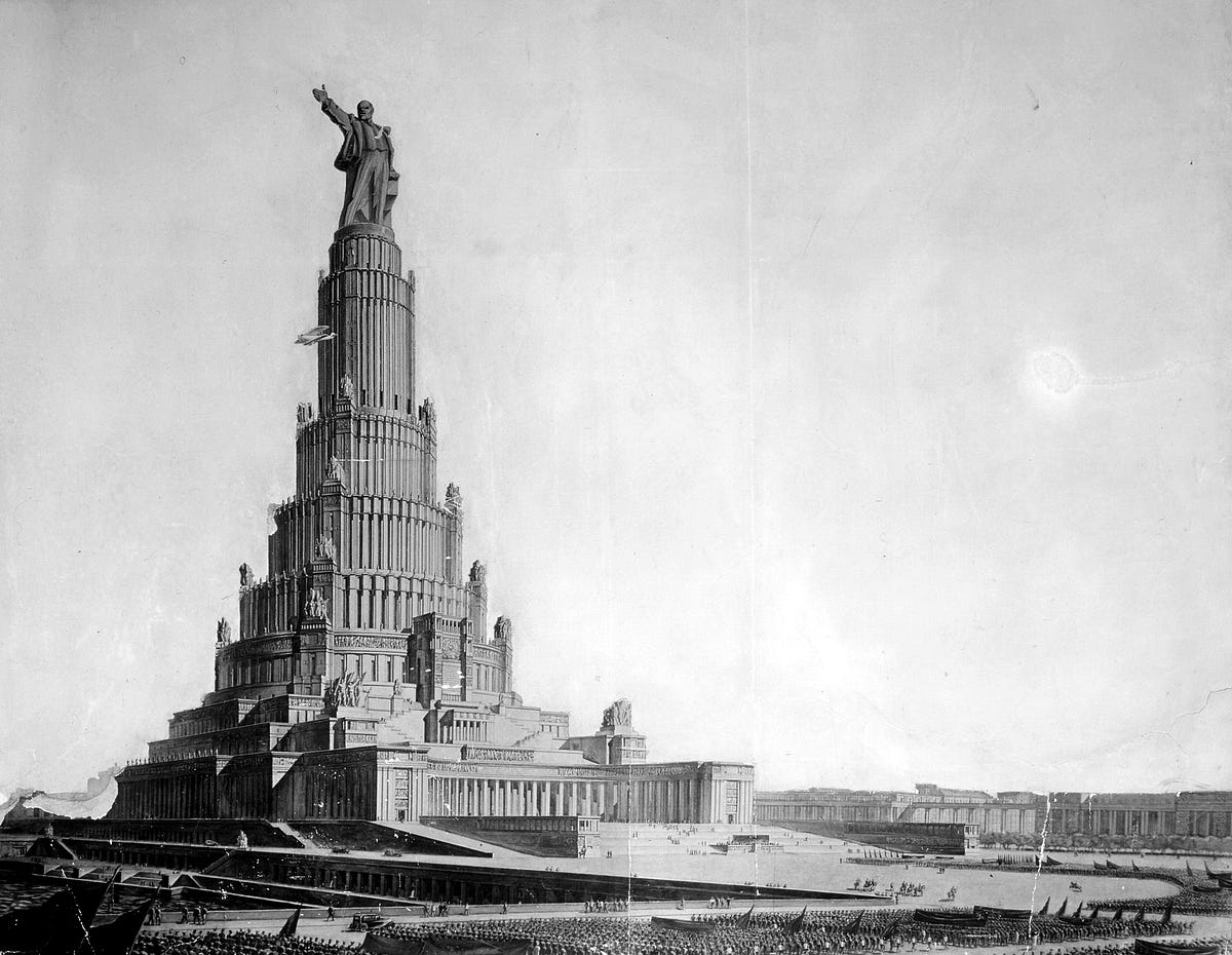 The Palace of Soviets: The Tallest Building That Was Never Built | by ...
