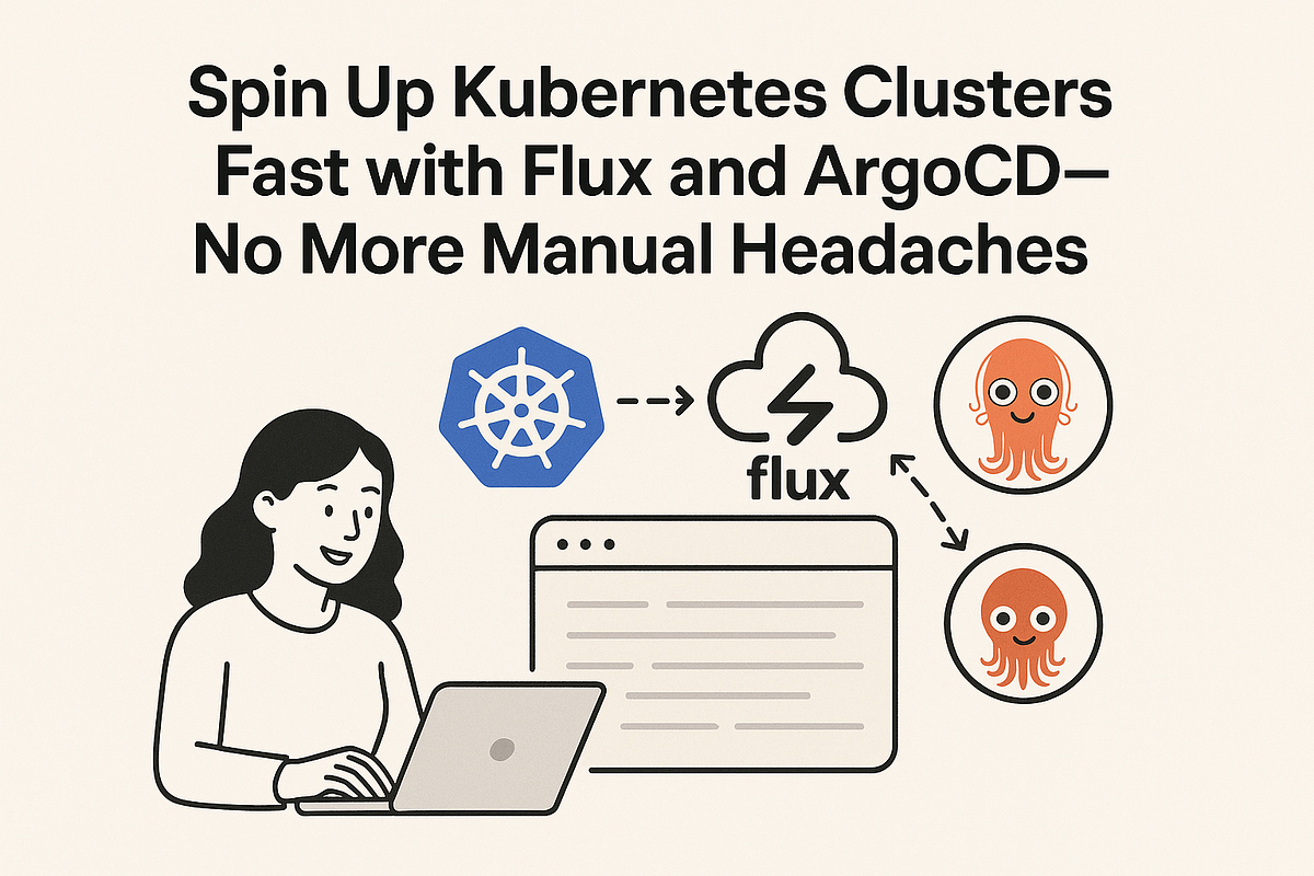 Spin Up Kubernetes Clusters Fast with Flux and ArgoCD — No More Manual ...