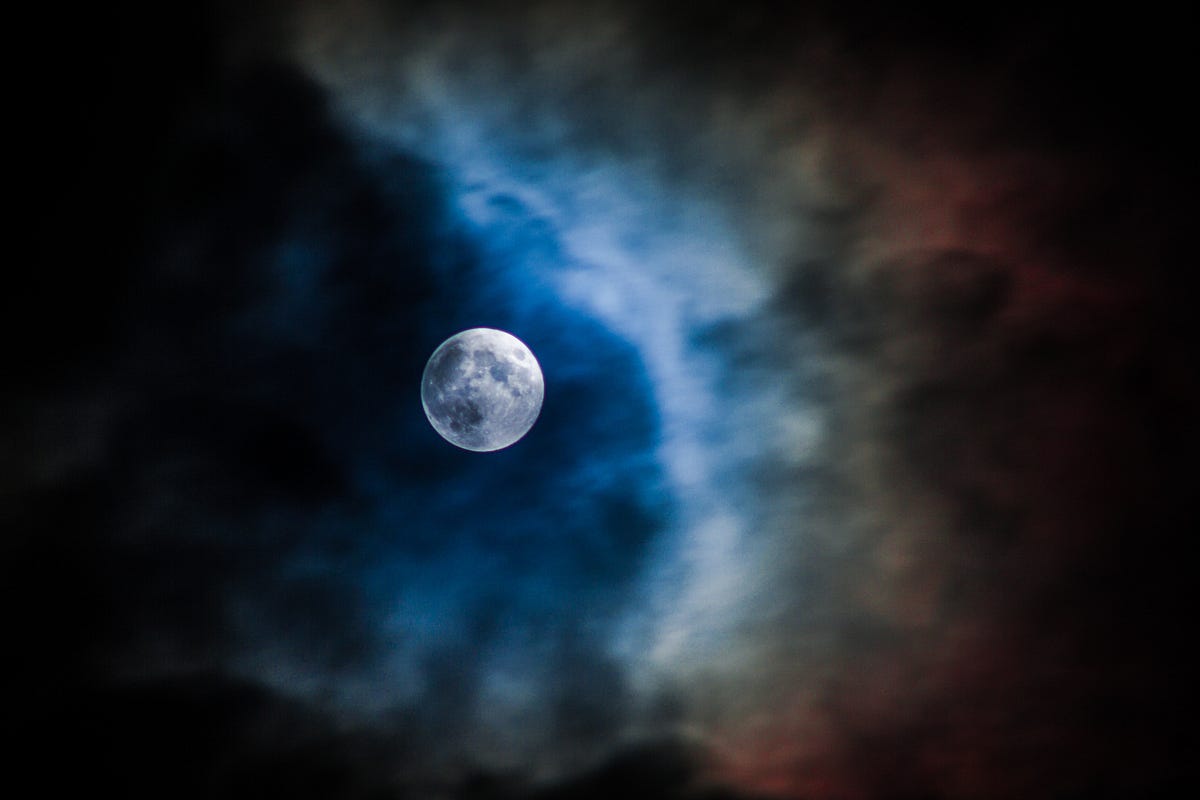 “Double Delight: Blue Moon and Super Full Moon Showdown” | by Nilufer ...