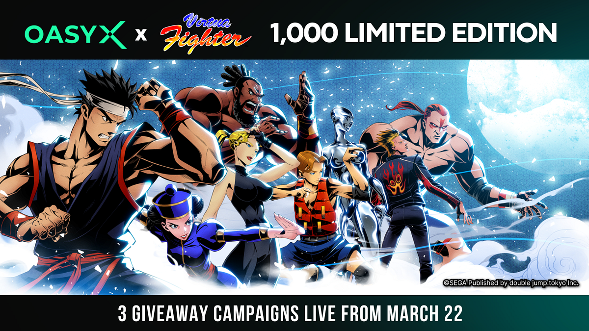 Introducing VF OASYX: Our Collaboration with Virtua Fighter and ...