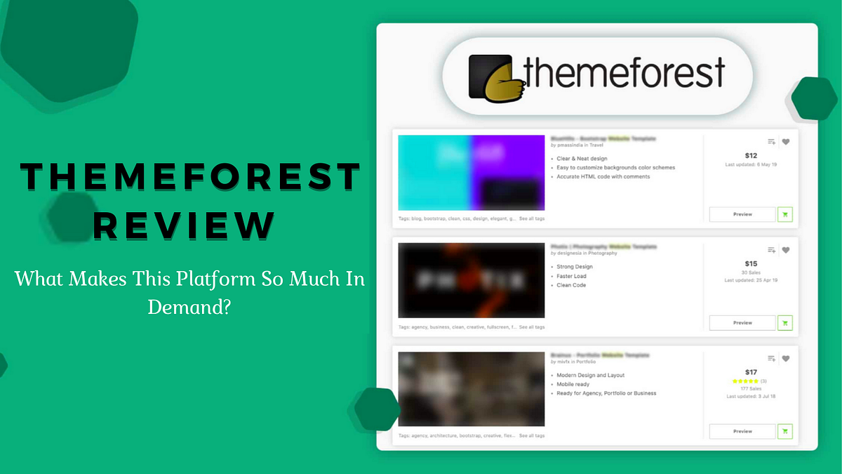ThemeForest Review 2021- What Makes This Platform So Much In Demand ...