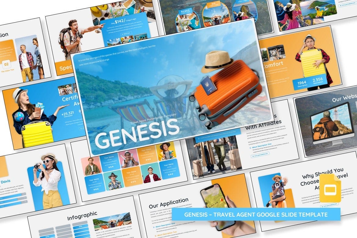 Genesis — Travel Agent Google Slide Template | by Novanadir | Sep, 2024 ...