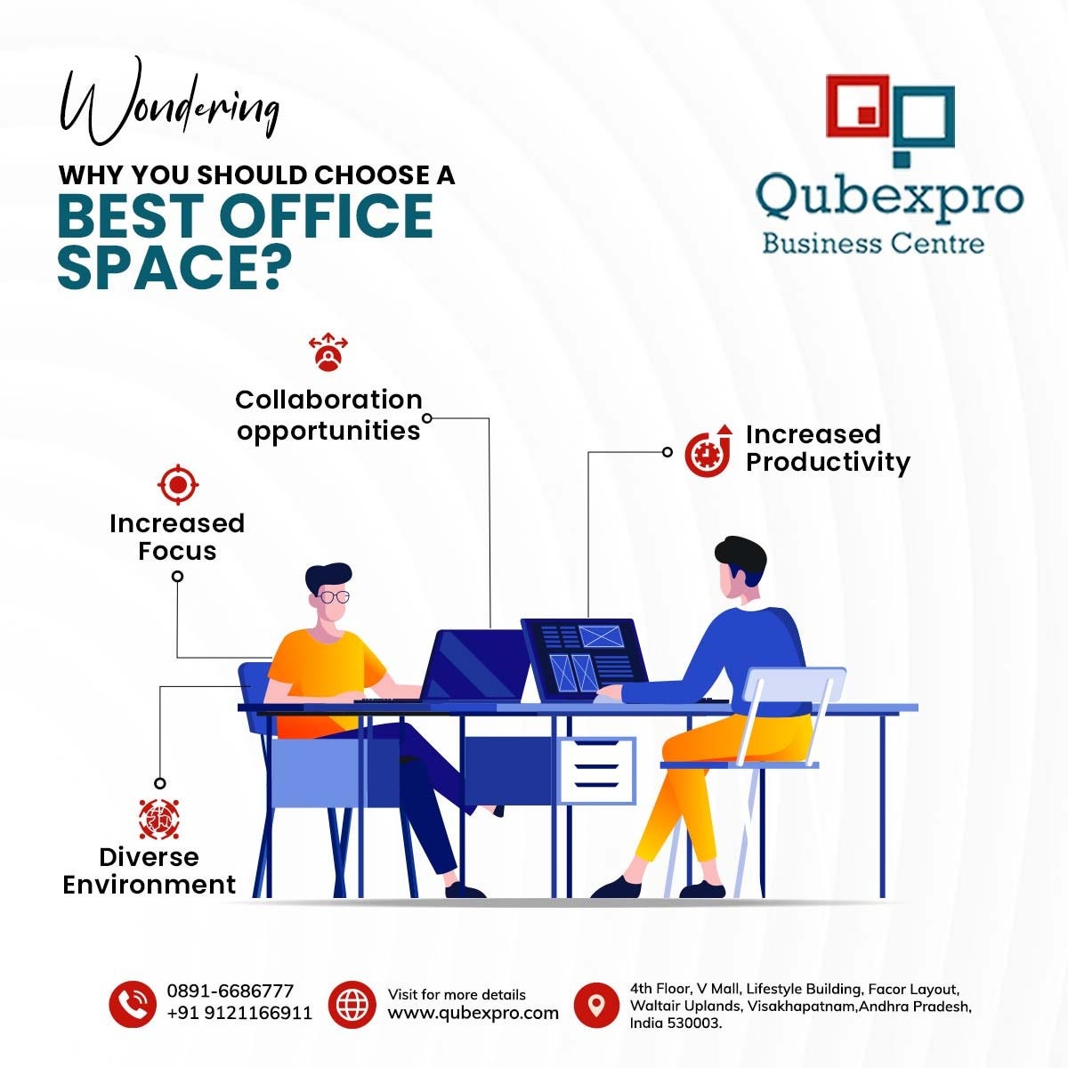 Unlocking the Potential: Plug n Play Offices in Visakhapatnam with Qubex Pro | by Qubexpro ...