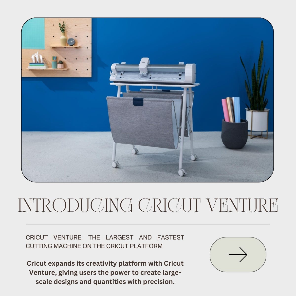 Introducing Cricut Venture - Giovanni - Medium
