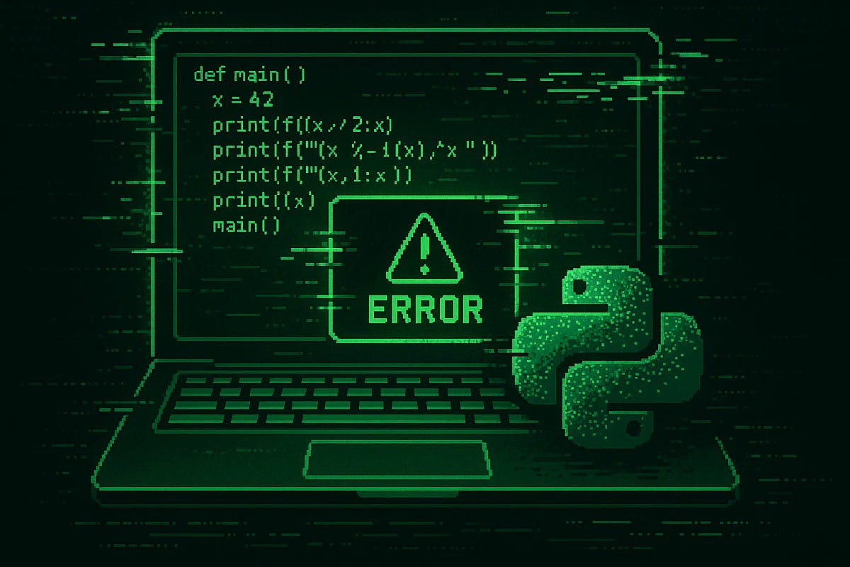 11 Python Errors So Confusing I Thought My Laptop Was Broken Fixed in ...